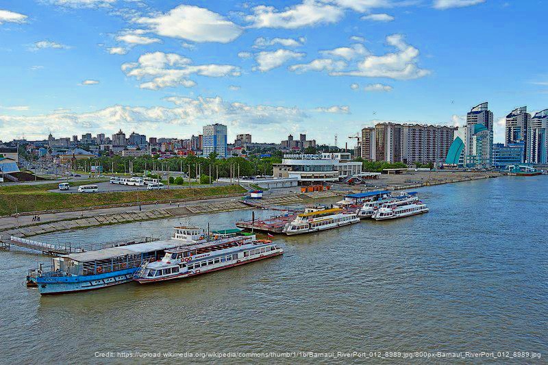 Barnaul, Russia - trackstick