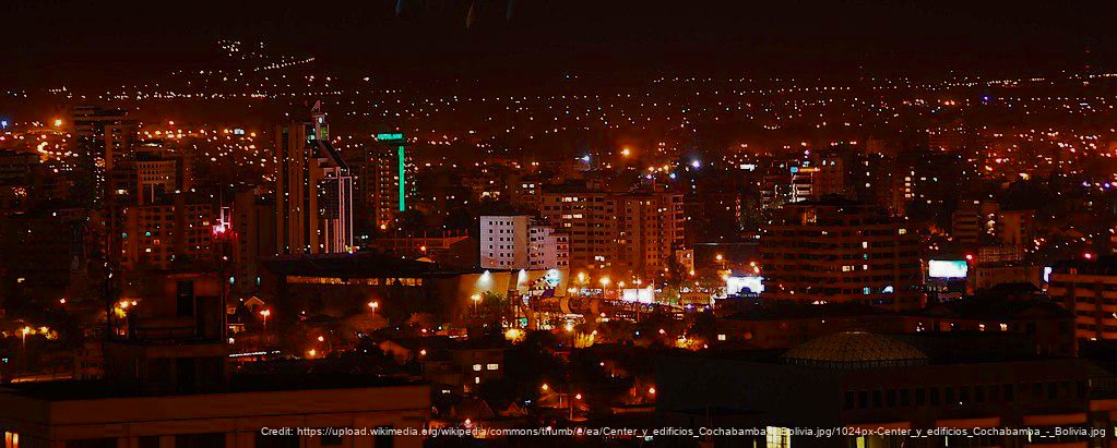 Cochabamba, Bolivia - trackstick