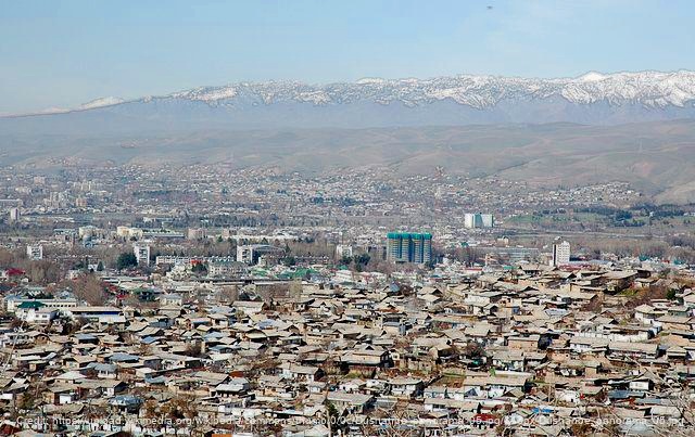 Dushanbe, Tajikistan - trackstick
