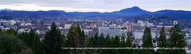 Eugene, Oregon - trackstick