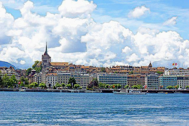 Geneva, Switzerland - trackstick