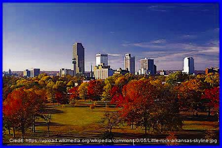 Little Rock, Arkansas - trackstick