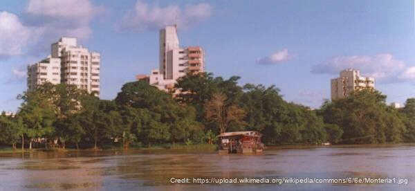 Montería, Colombia - trackstick
