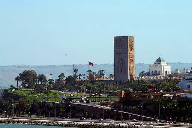 Rabat, Morocco - trackstick