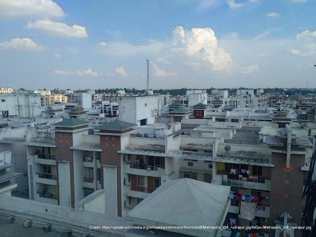 Rudarpur, India - trackstick
