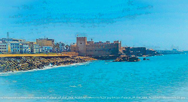 Safi, Morocco - trackstick