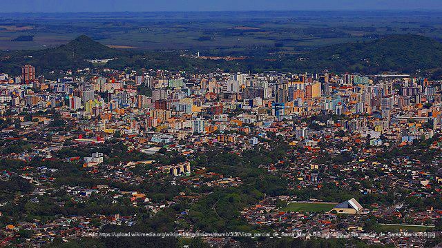 Santa Maria, Brazil - trackstick
