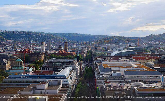 Stuttgart, Germany - trackstick