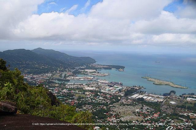 Victoria, Seychelles - trackstick
