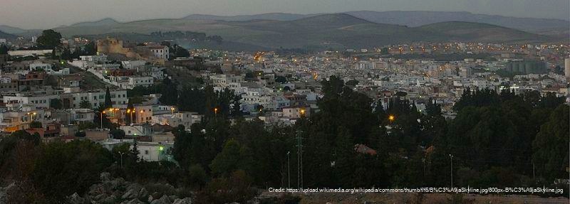 Béja, Tunisia - trackstick