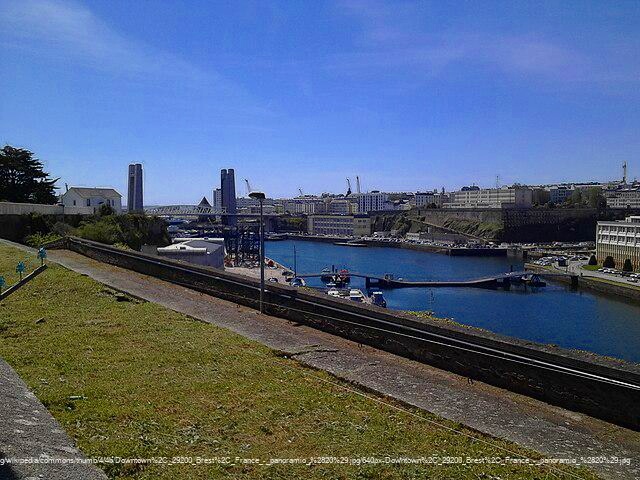 Brest, France - trackstick