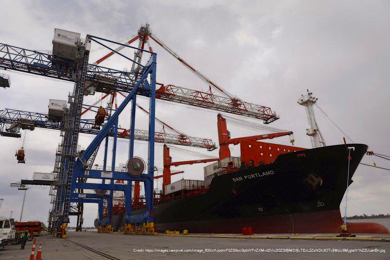 Maxixe, Mozambique - trackstick