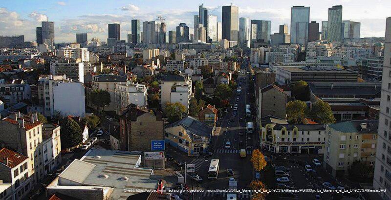 Colombes, France - trackstick