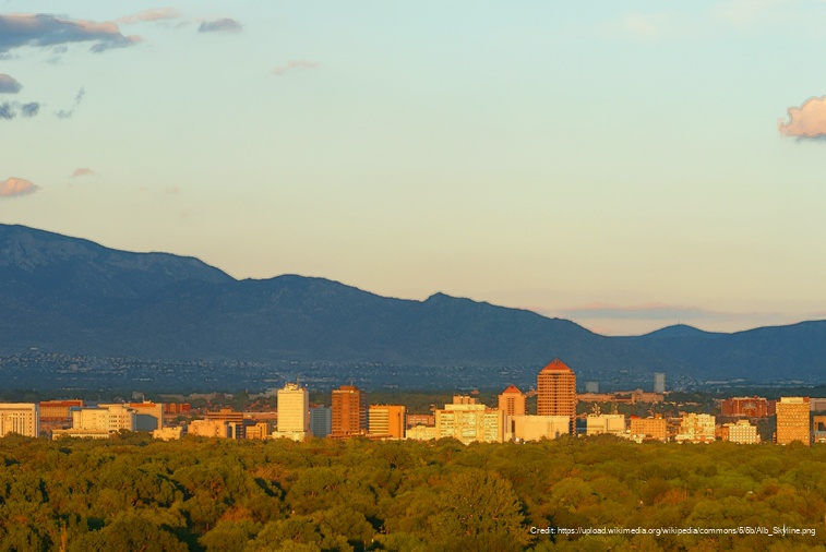 Santa Fe, New Mexico - trackstick