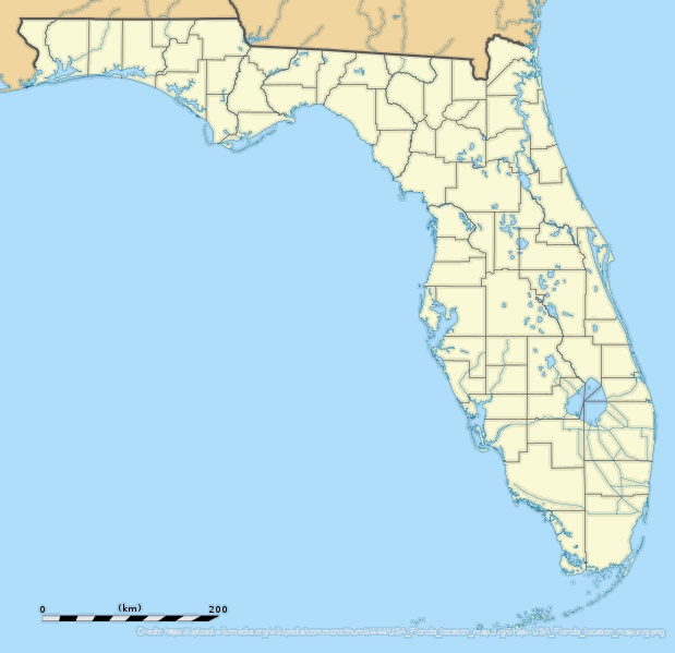 Kendale Lakes, Florida - trackstick