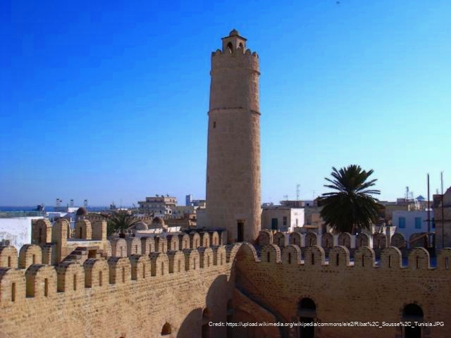 Ksar Hellal, Tunisia - trackstick